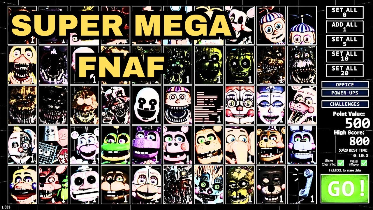 SUPER MEGA FNAF!!! - YouTube