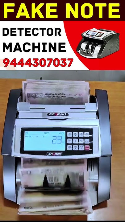 How to Choose the Best Fake Note Detector Machine for Small Businesses ...