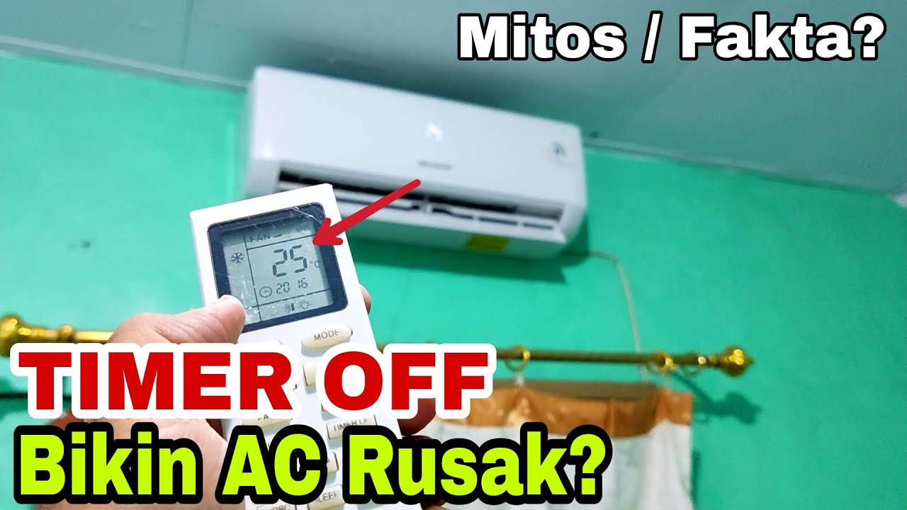 Cara Mematikan Timer AC Sharp - YouTube