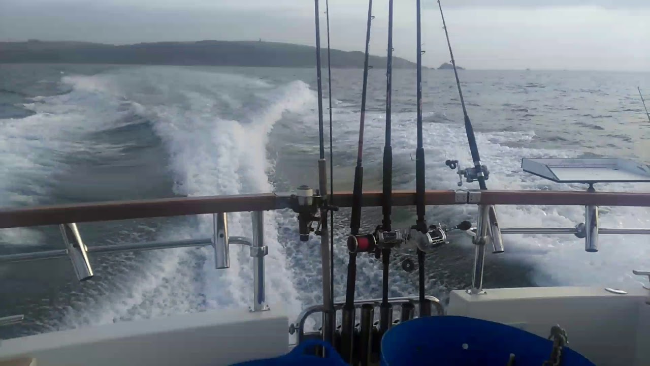 Torbay fishing festival 2017 day 5 on the way out on Mike's lovely ...