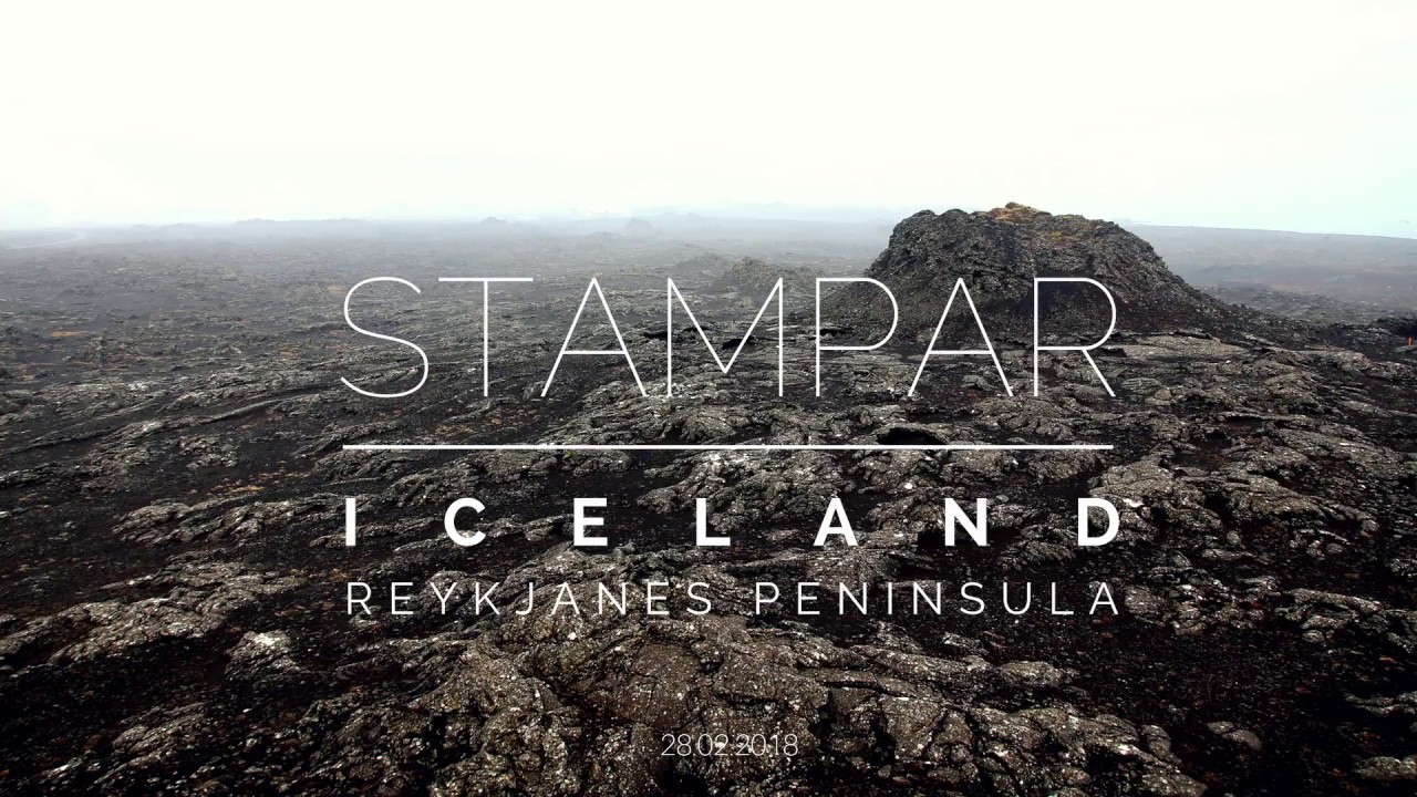 STAMPAR crater row | Iceland, Reykjanes Peninsula | 02.2018 - YouTube