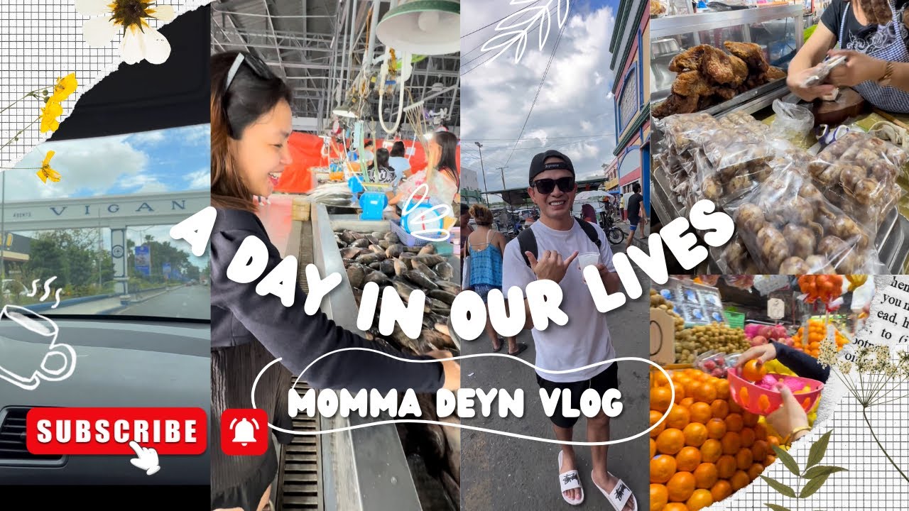 A DAY IN OUR LIVES 🐟🍊| Momma Deyn Vlog #minivlog #vigan #pregnant #couplegoals #love #funny # ...