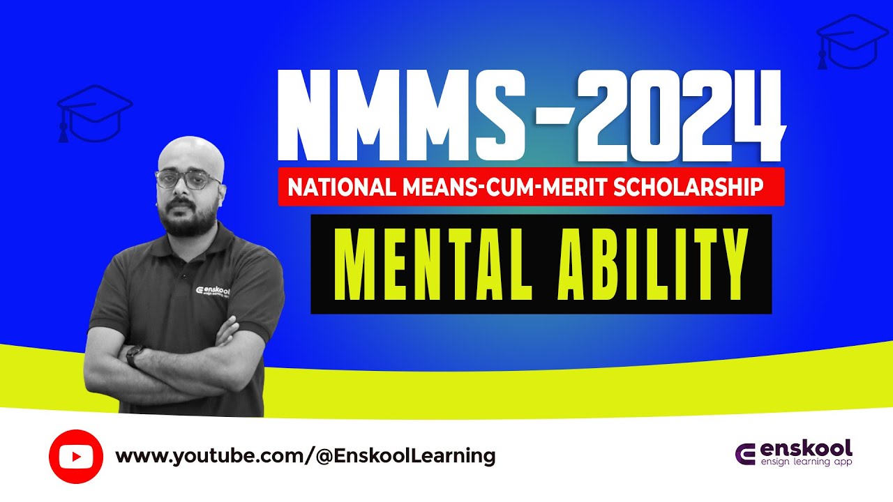 NMMS | CLASS 04 | Mental Ability - YouTube