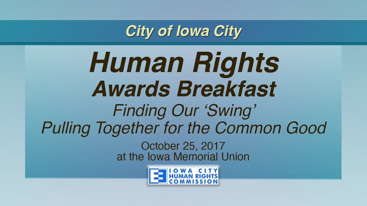34th Human Rights Awards Breakfast - YouTube