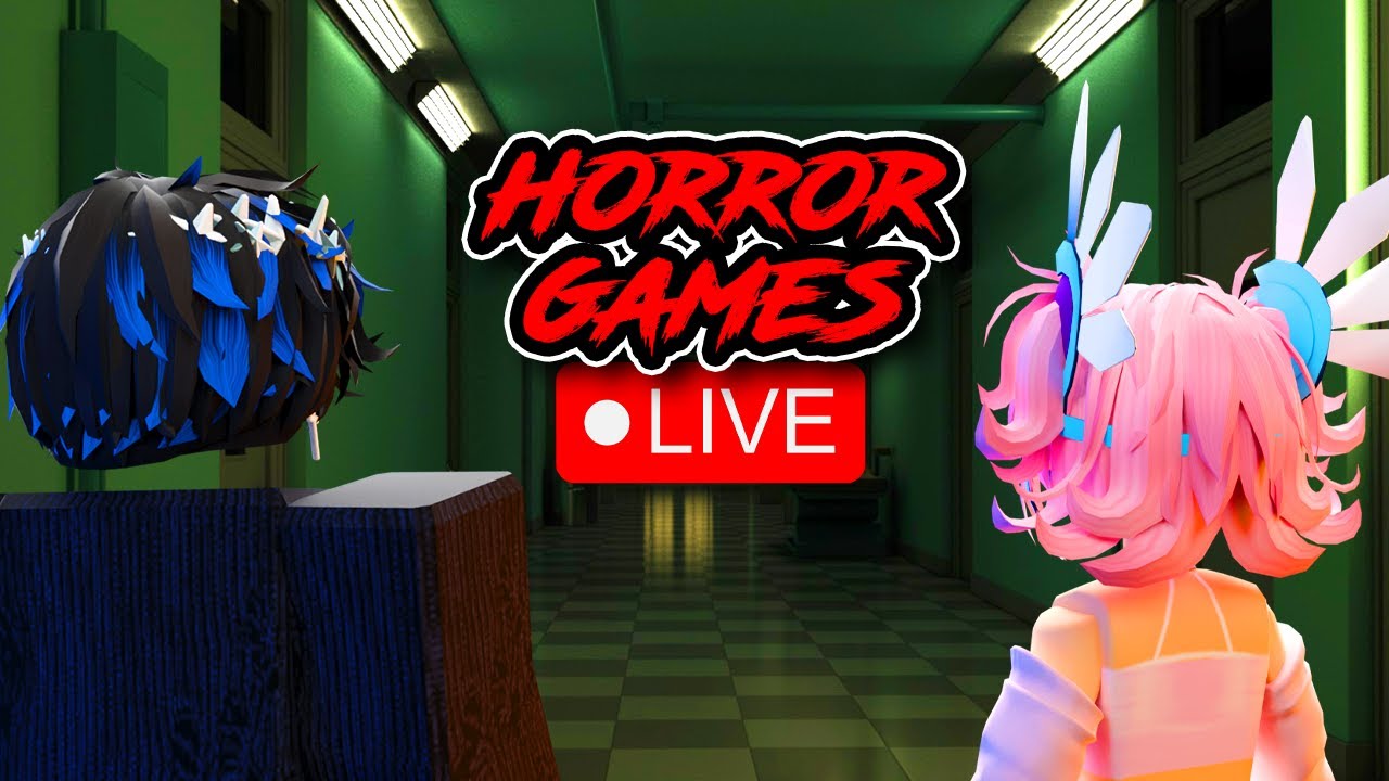 🔴 ROBLOX HORROR GAMES WITH VANI - JOINS ON FOR VIEWERS 🔴 - YouTube