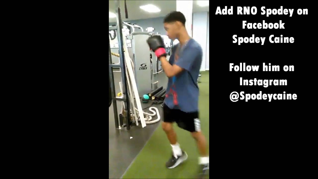 J'Caine "Spodey" Cook Training with Courtney Blocker - YouTube