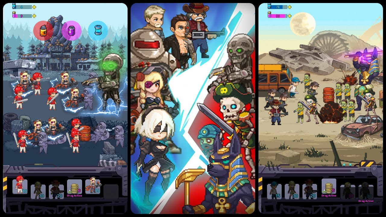 Zombie Battle: idle hero war game Mobile Video Game | Gameplay Android ...