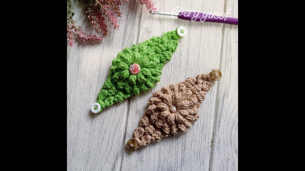 Crochet Popcorn Cluster Stitch Face Mask Adapter Pattern - YouTube