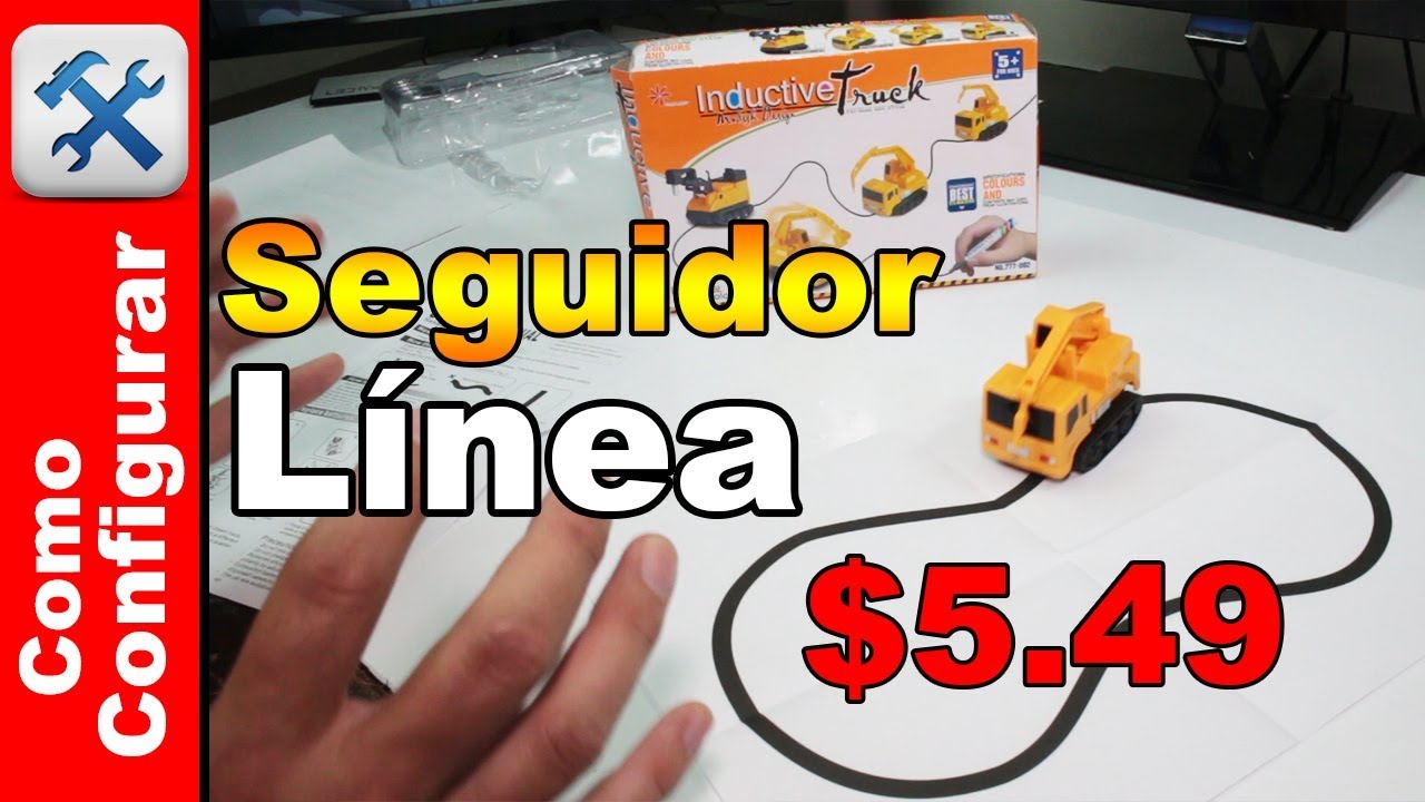 Carro Que Sigue La Linea Para Niños - Juguete Didactico Educativo ...