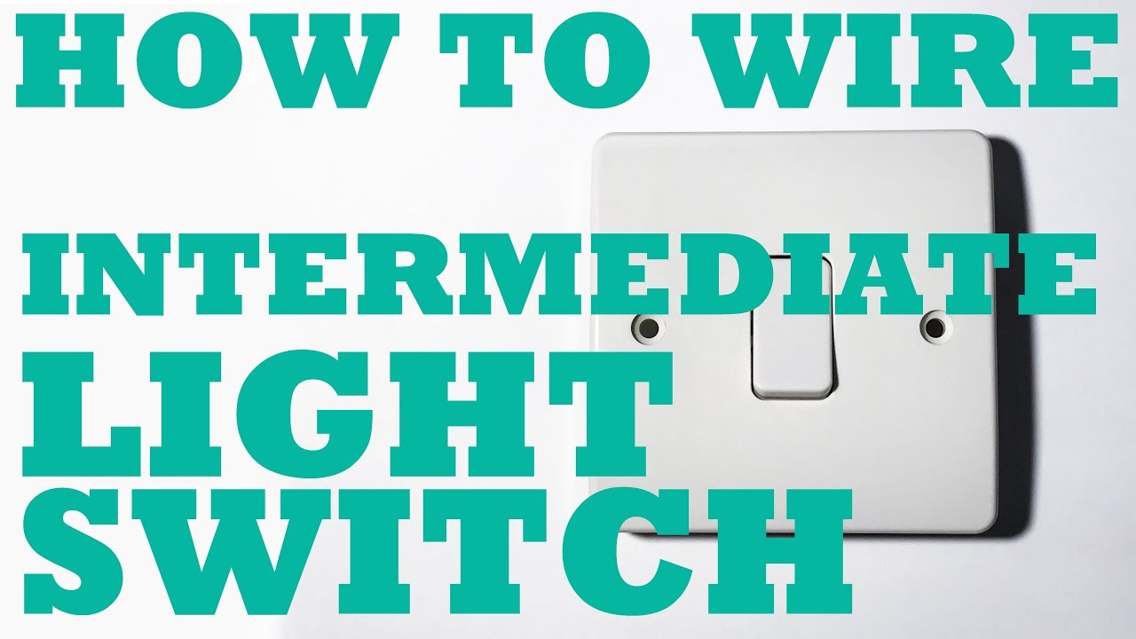 Intermediate (Multiple) Light Switch Circuit, how to install and wire ...