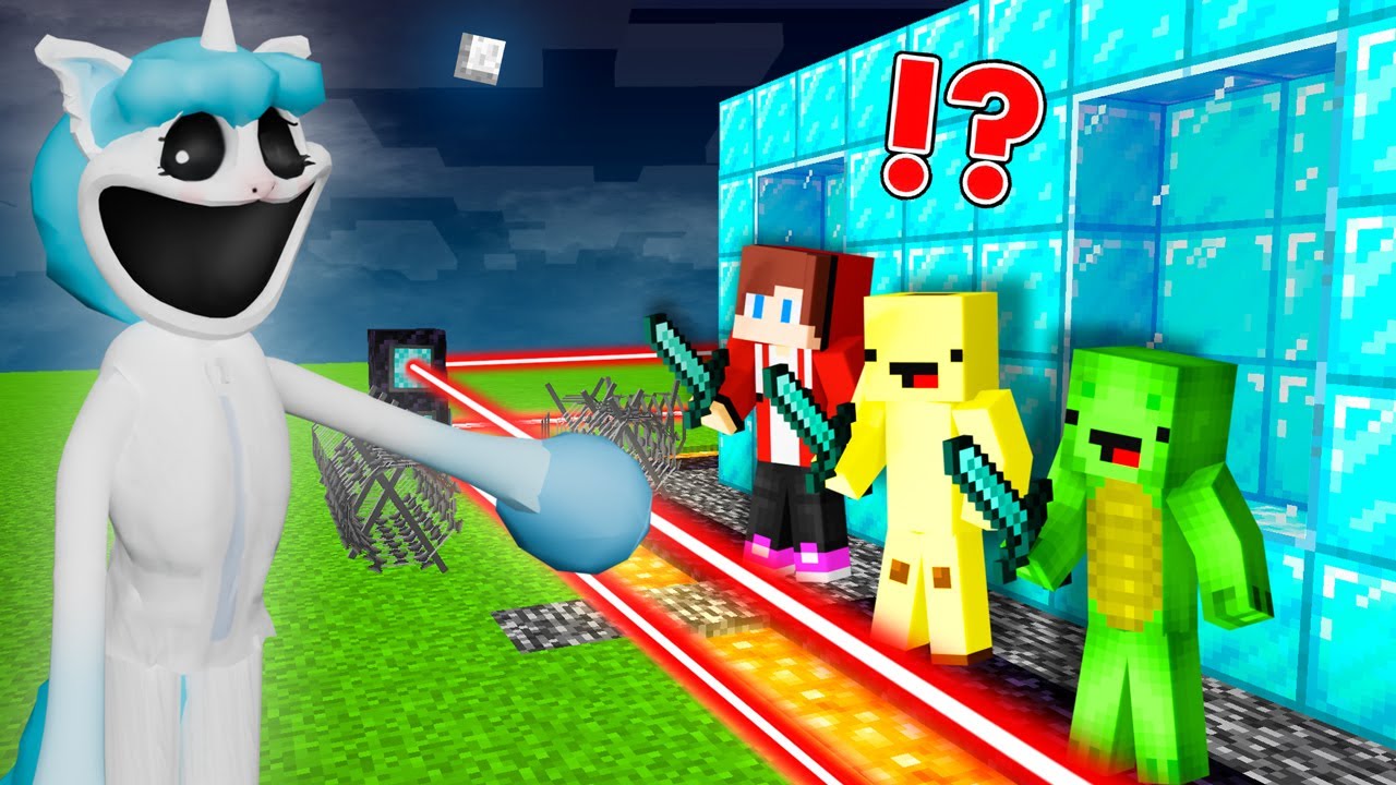 JJ and Mikey found CRAFTY CORN in Minecraft Maizen Security House ...