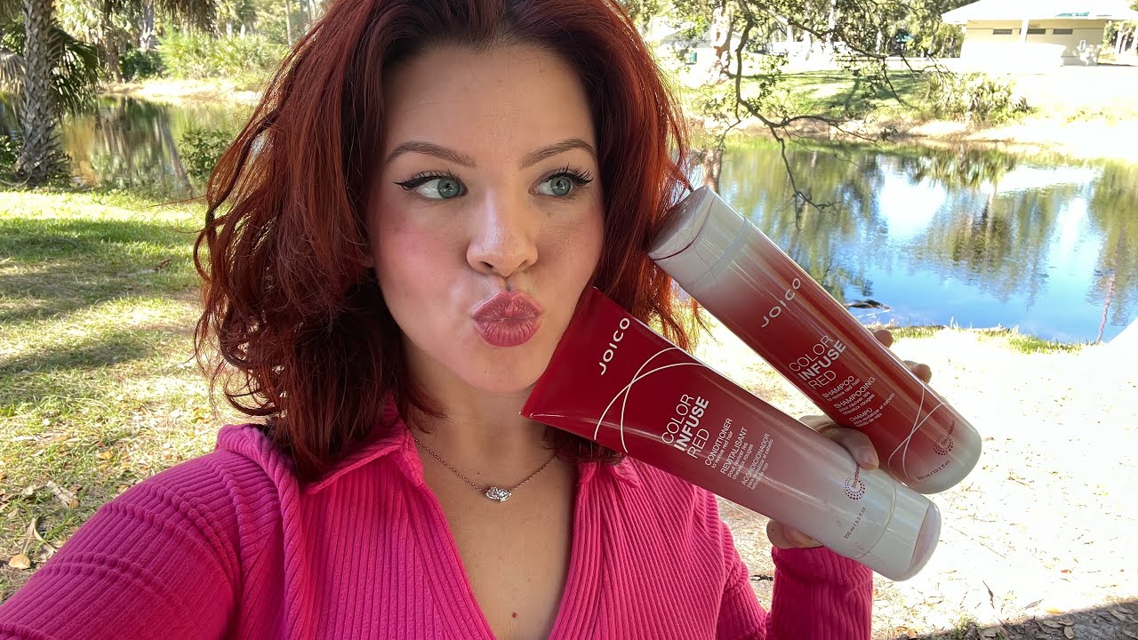 Hair update!! + Joico color infuse red shampoo and conditioner review ...