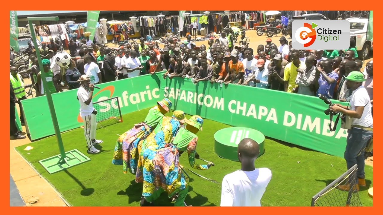 Safaricom Chapa Dimba Nyanza regional finals flag off - YouTube