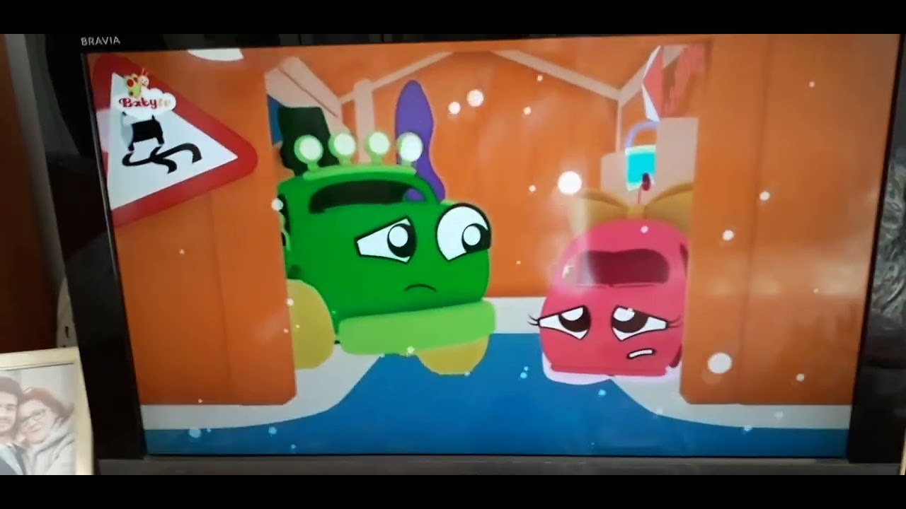 Mini matinee baby tv bath tubbies beep beep worng not eat duck scares ...