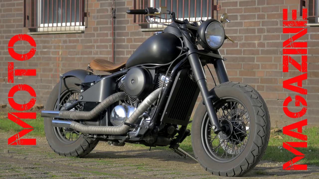 ⚔ CuSToM ⚔ Kawasaki VN800 Bobber - YouTube