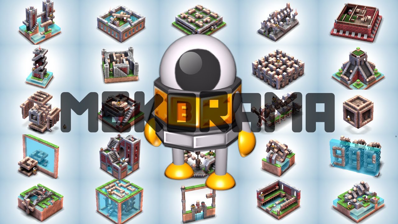 Mobile Game Mekorama Launches on Consoles End of March - Cat with Monocle