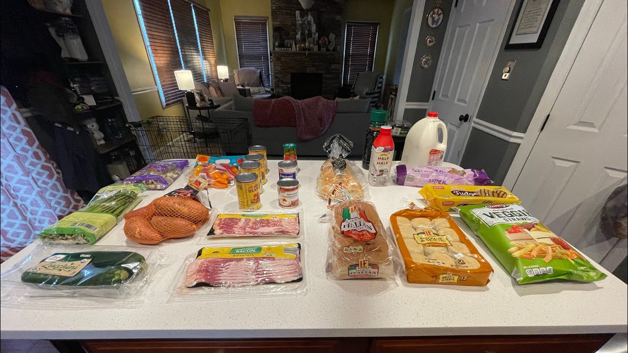 Weekly Grocery Haul Aldi - YouTube