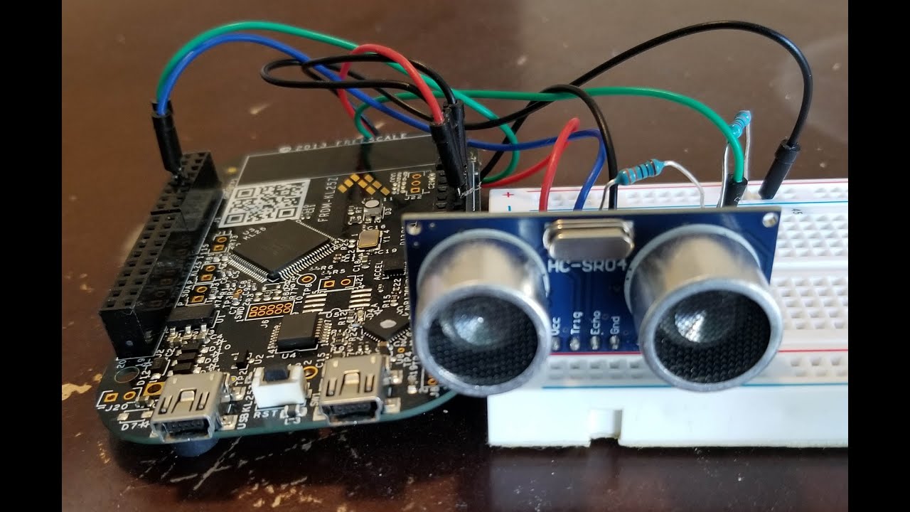 Ultrasonic Ranging Using the FRDM-KL25Z Board - YouTube
