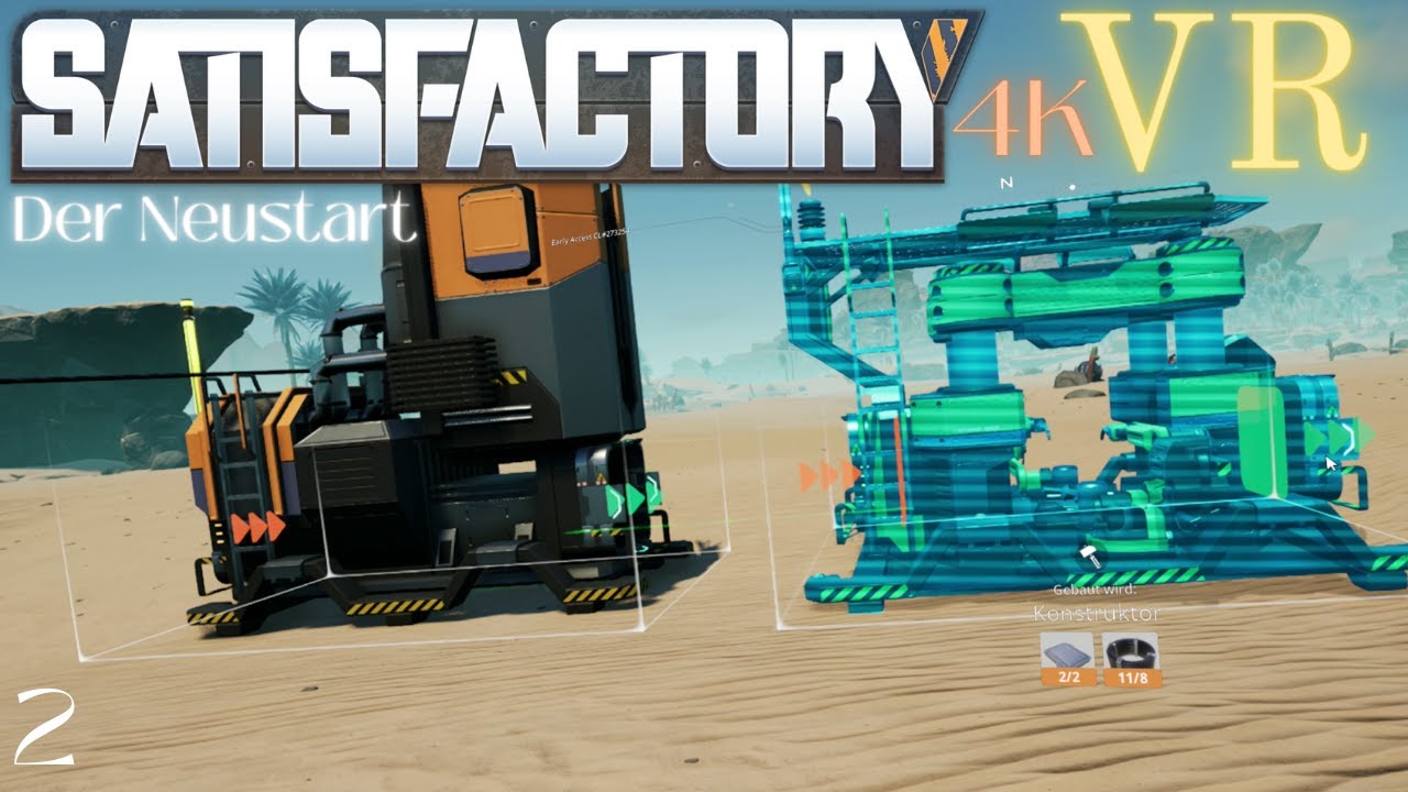 Satisfactory VR Ein Neuanfang Teil 2 - YouTube
