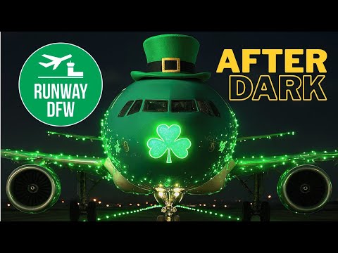 LIVE ☘️ DFW Airport St. Patrick's Day plane spotting ✈️ March 17, 2026