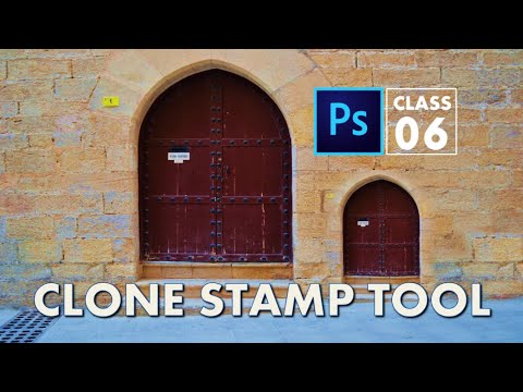 Clone Stamp Tool | Clone Source Panel Use | Gujarati Photoshop | # ...