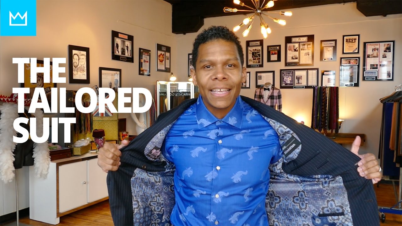 Get Your Suit Tailored // CUSTOM MEN’S SUIT // BESTMANMADE - YouTube