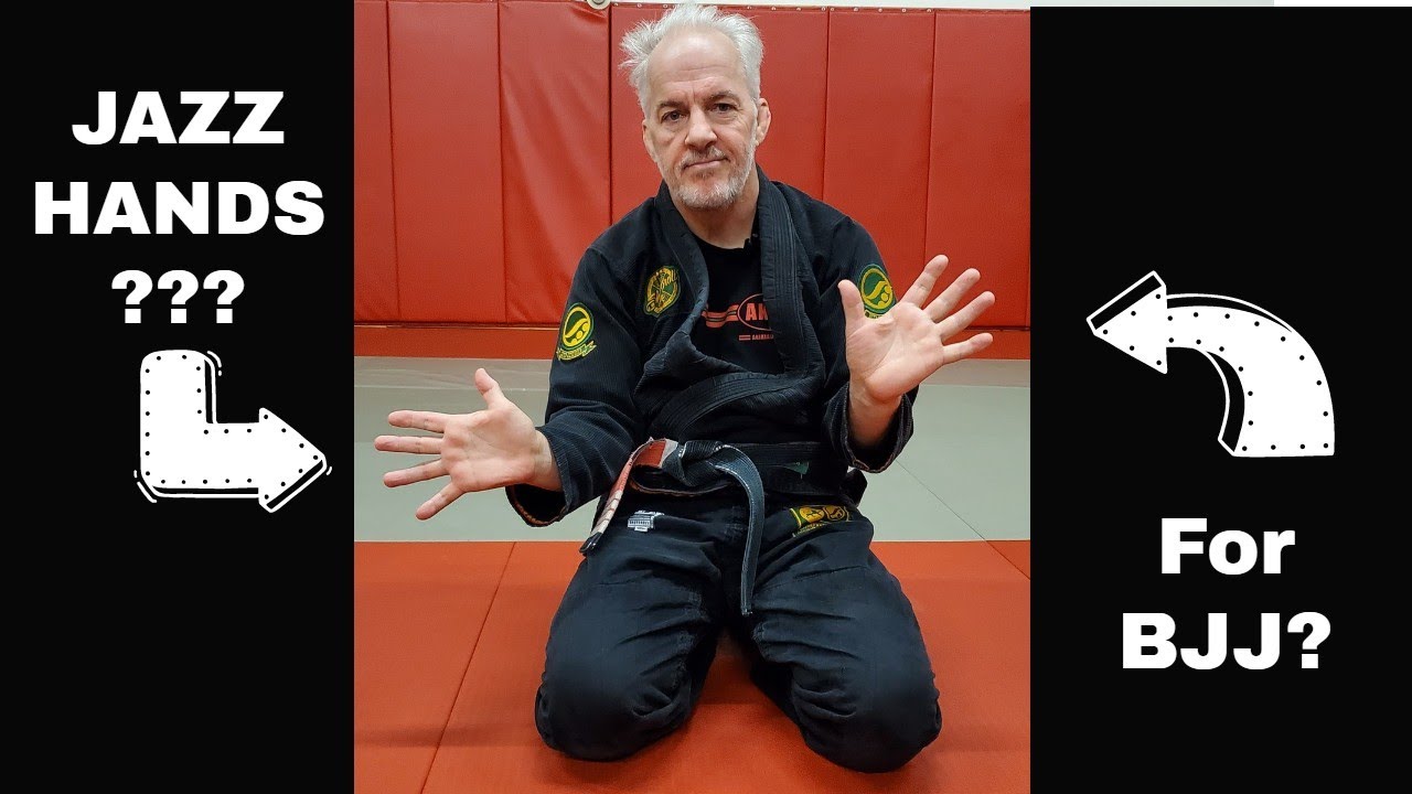 Why JAZZ HANDS in Jiu Jitsu is Actually the Best Defense - YouTube