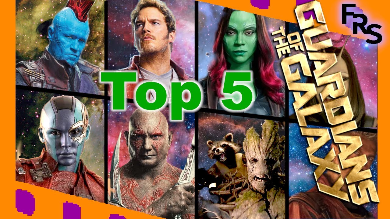 Our Top 5 GUARDIANS OF THE GALAXY - Who is the true leader? - Inspired ...