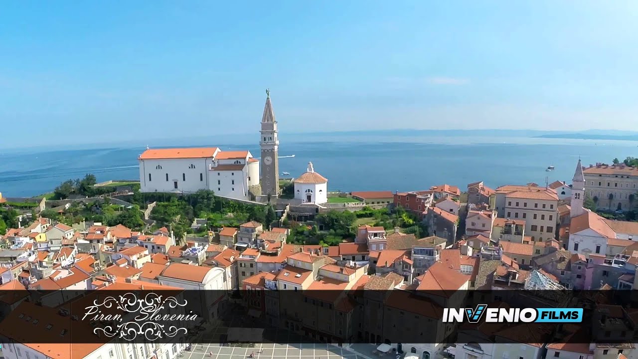 Stari grad PIRAN - Slovenija / aerial video by INVENIO FILMS / - YouTube