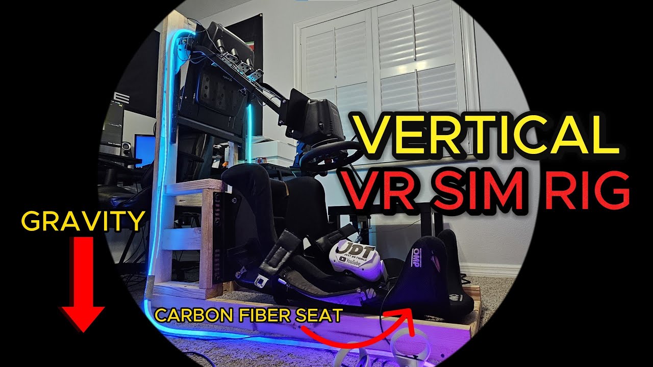 World's FIRST VERTICAL VR Sim Rig | Will it even work? - YouTube