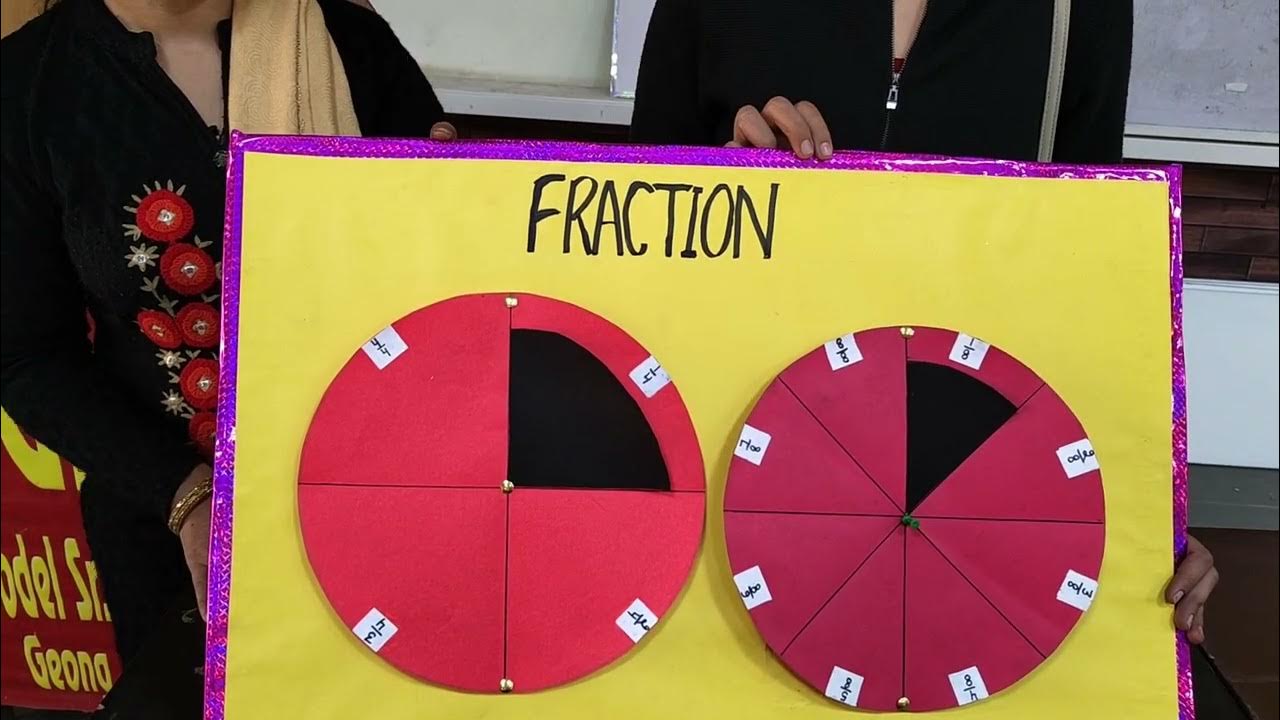 Fraction working model - YouTube