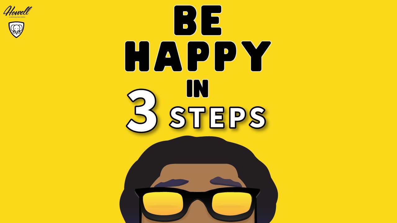 How To Be Happy EVERY DAY (3 STEP HAPPINESS HACK) - YouTube