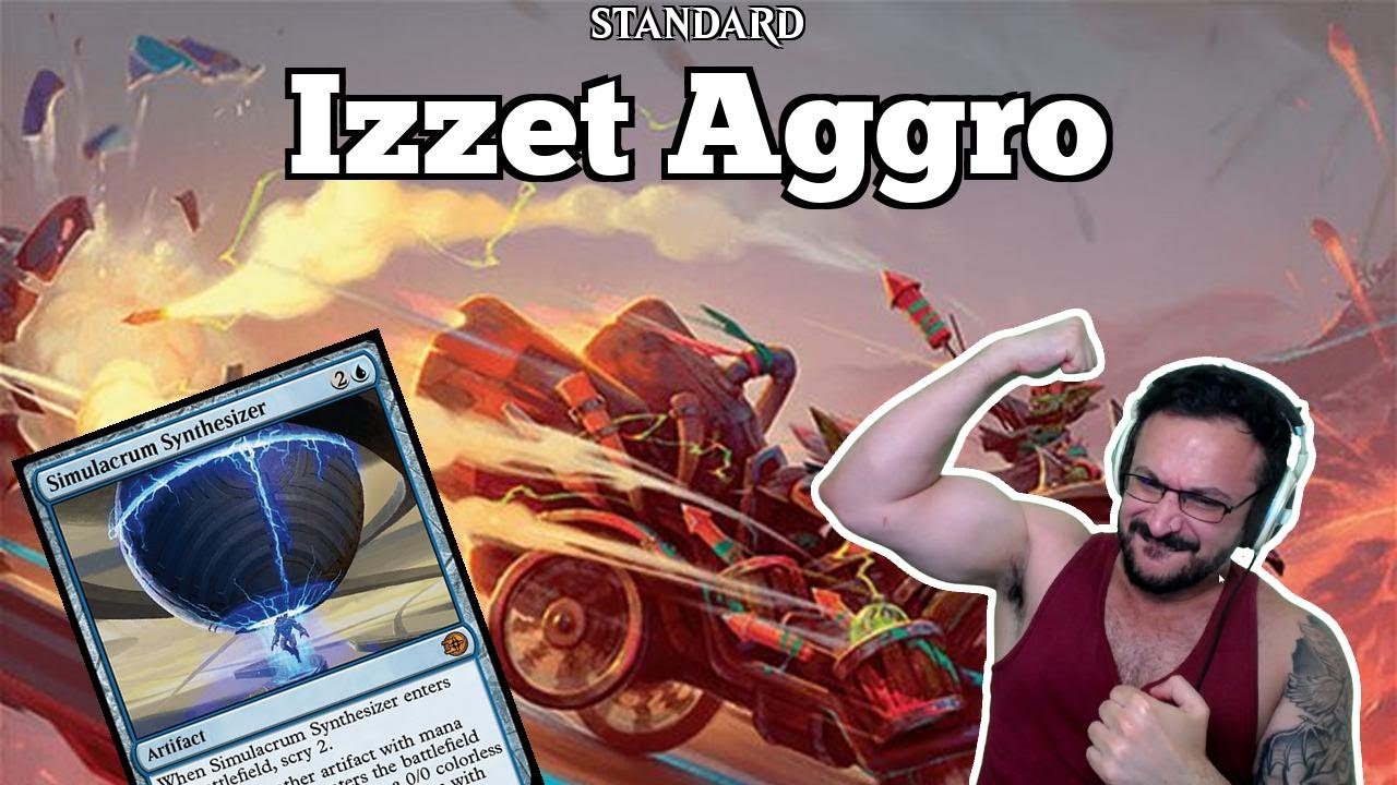 GIANT Constructs & BIG Bada Booms | Izzet Aggro | Standard Bo3 | High Mythic Rank | MTG Arena ...
