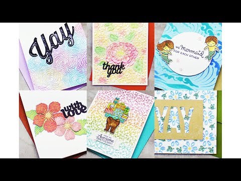 How To Use Handmade Paper For Cardmaking - YouTube