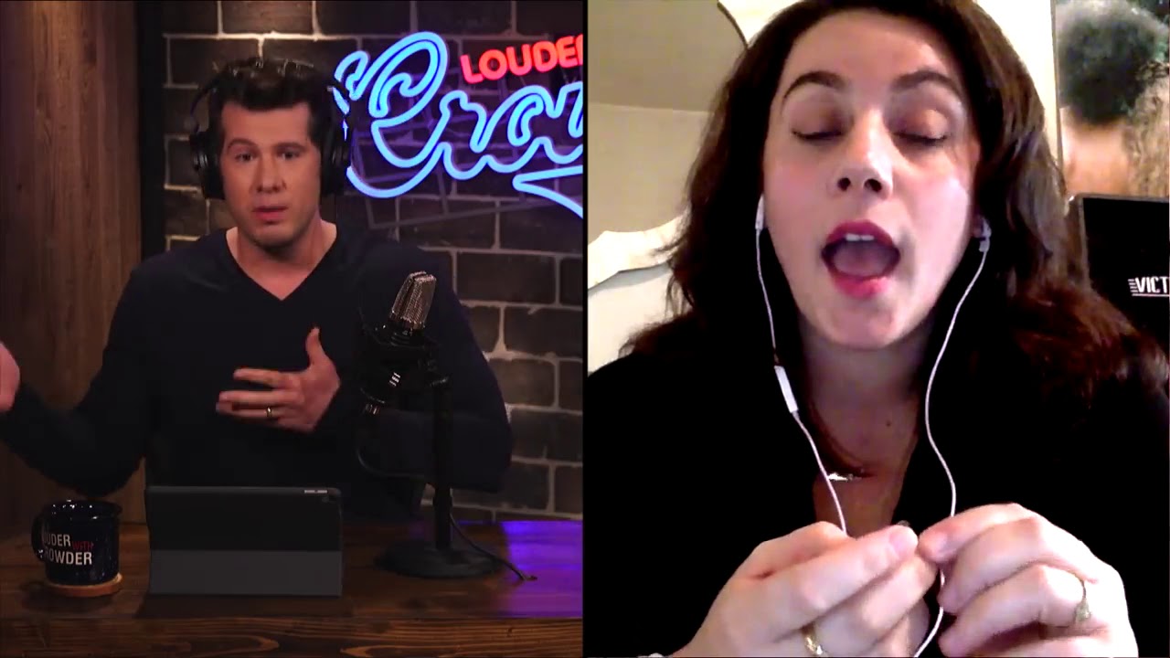 DEBATE Feminist Asks Crowder to Check Privilege Maria Del Russo Uncut ...
