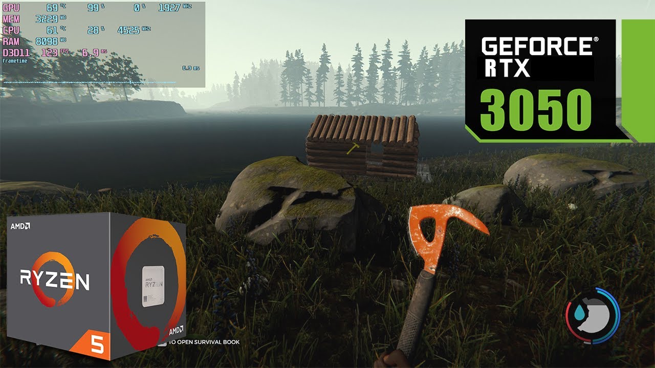 The Forest : ON RTX 3050 + Ryzen 5 5600X | ULTRA Graphics - YouTube