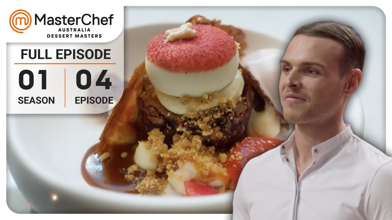 Compressed Strawberry Delight! | MasterChef Australia Dessert Masters ...