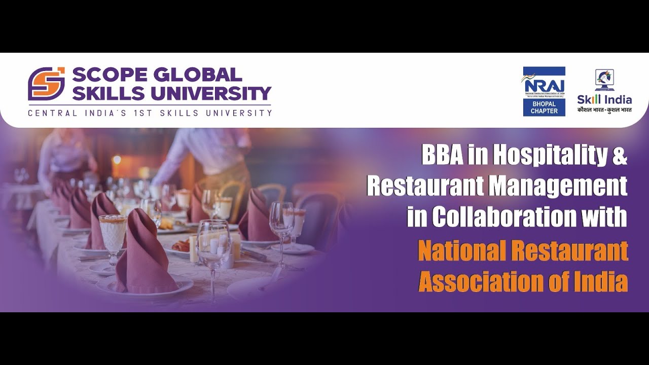 Hospitality & Restaurant Management | BBA | NRAI | Course Launch ...