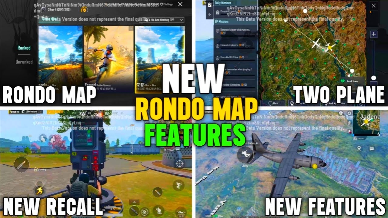 NEW UPDATE 3.7 RONDO MAP IS HERE | RONDO MAP GAMEPLAY | RONDO MAP ...