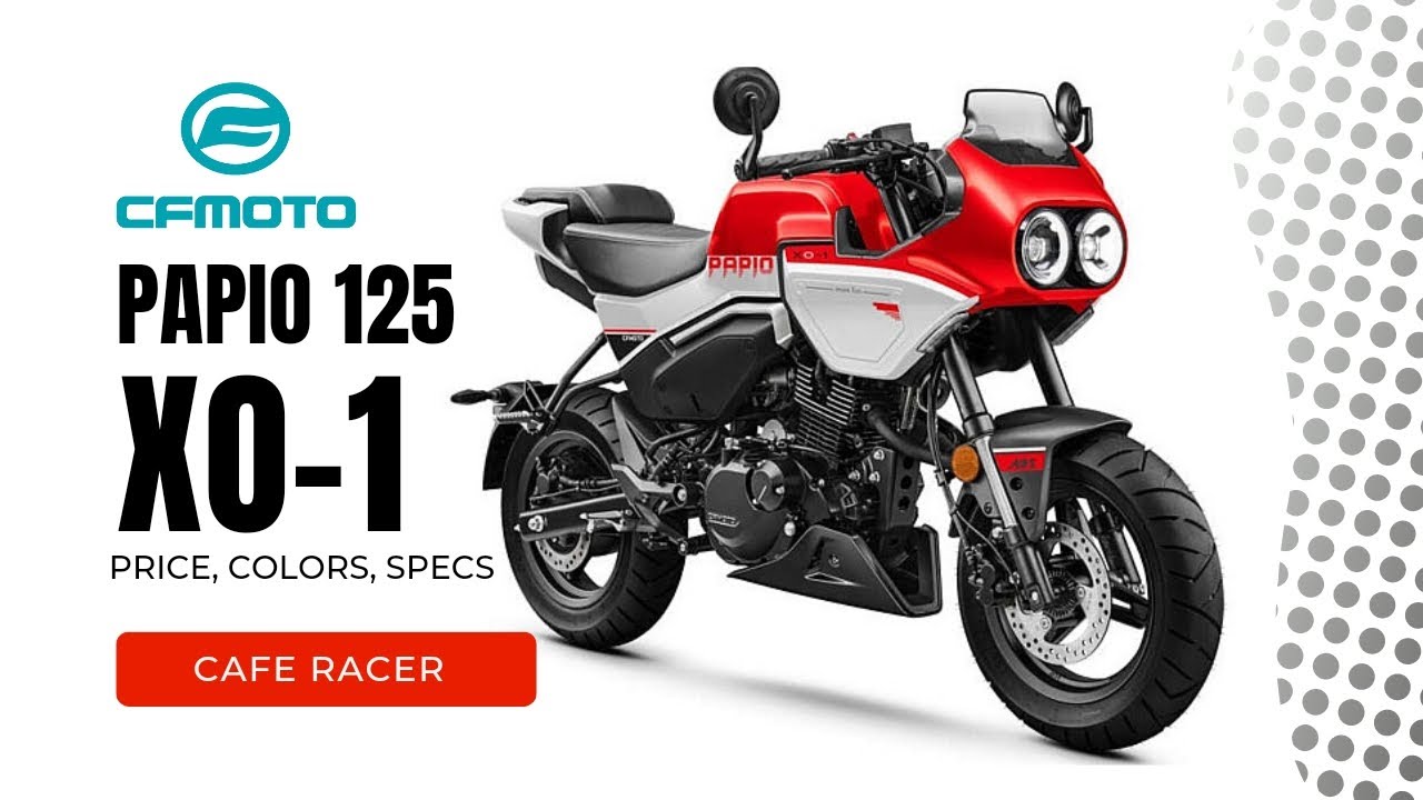 CFMoto Papio XO-1, Ang Bago at Seksing Cafe Racer Mini Moto ng ...