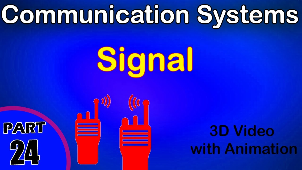 Signal | Communication System |class 12 physics subject notes lectures ...
