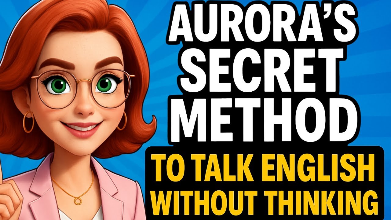 Aurora's Secret Method to Talk English Without Thinking - English ...