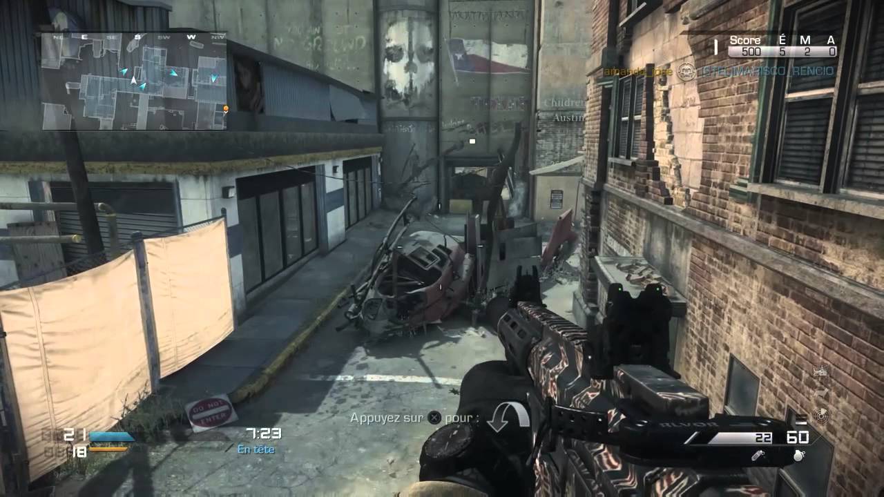 Gameplay call of duty ghost ps4 - YouTube
