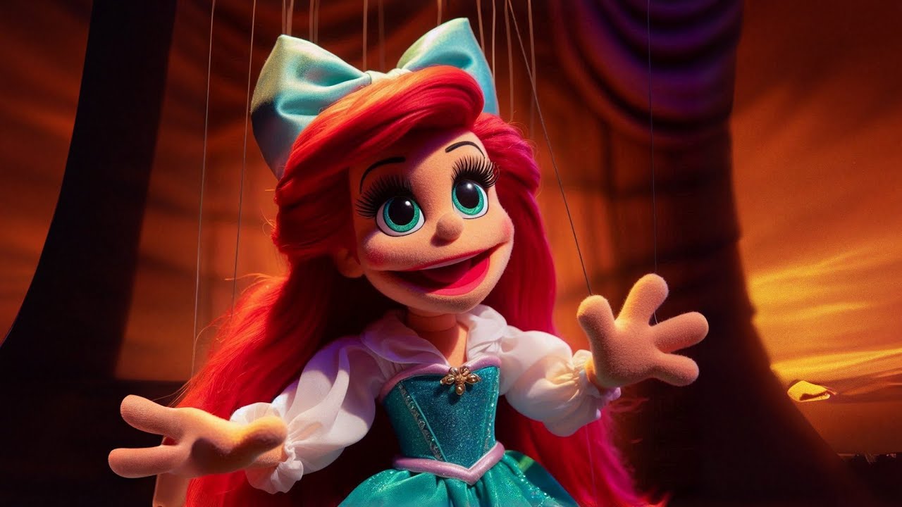 Disney Princesses as Puppets #disney #disneyprincess - YouTube