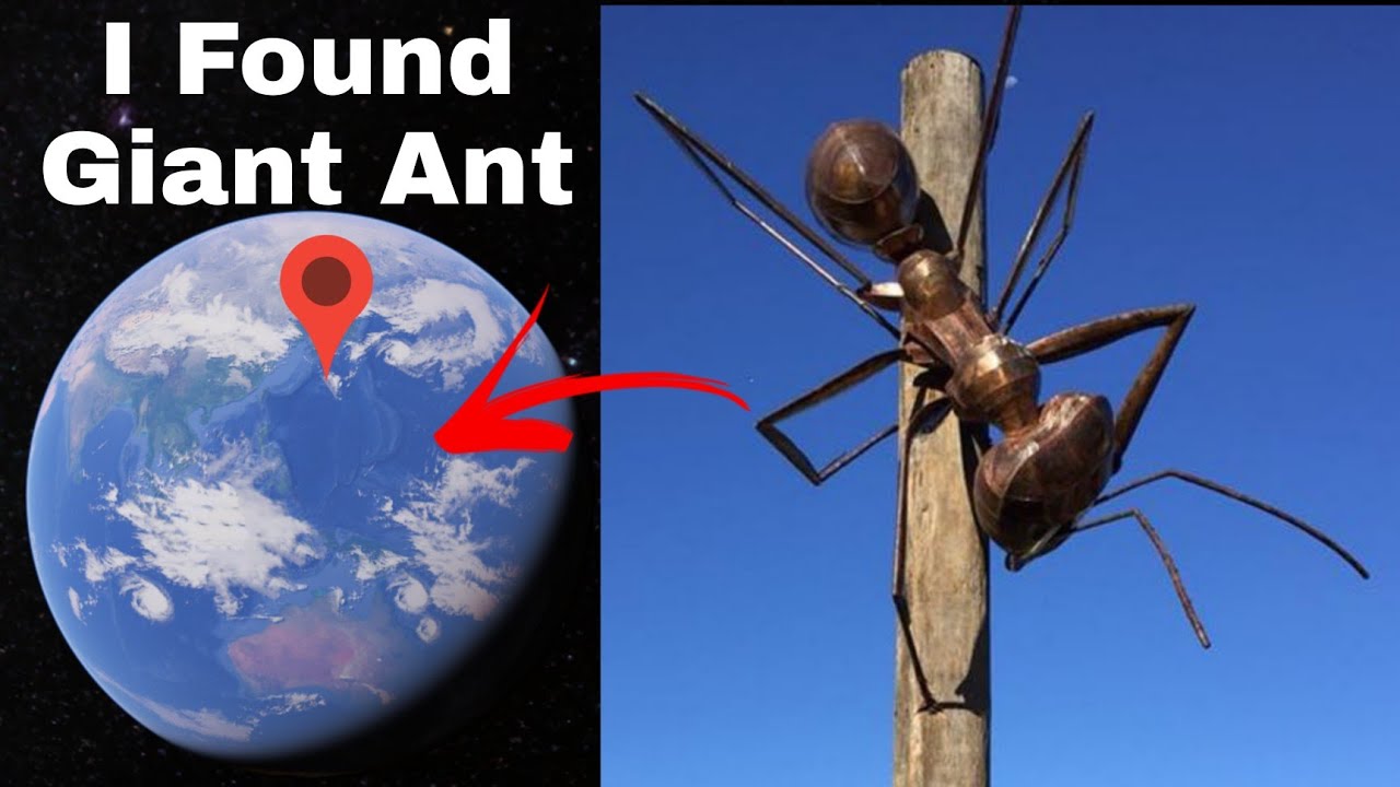 I Found Giant Ant🐜 On Google Earth! 😲 - YouTube