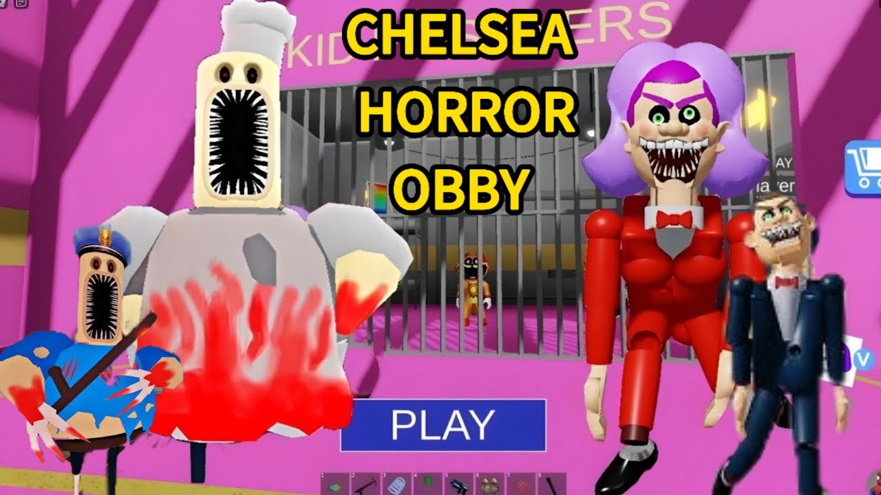 CHELSEA HORROR OBBY PRISON RUN! OBBY ROBLOX FULL GAMEPLAY WALKTROUGH # ...