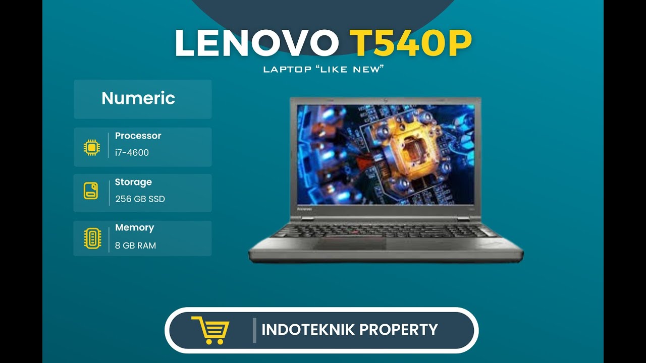 Lenovo Thinkpad T540P - YouTube