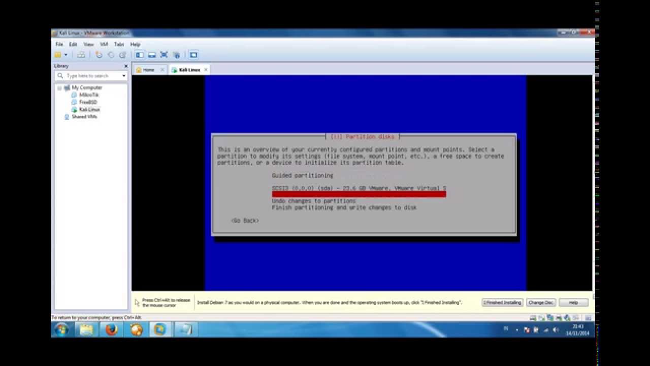 Install Kali Linux (1.0.9) Version *FULL - YouTube
