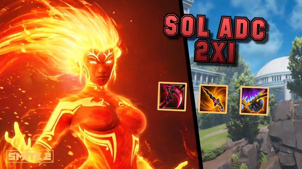 SOL, 2X1 EN 2VS1 - Smite 2 Alpha Conquest - YouTube