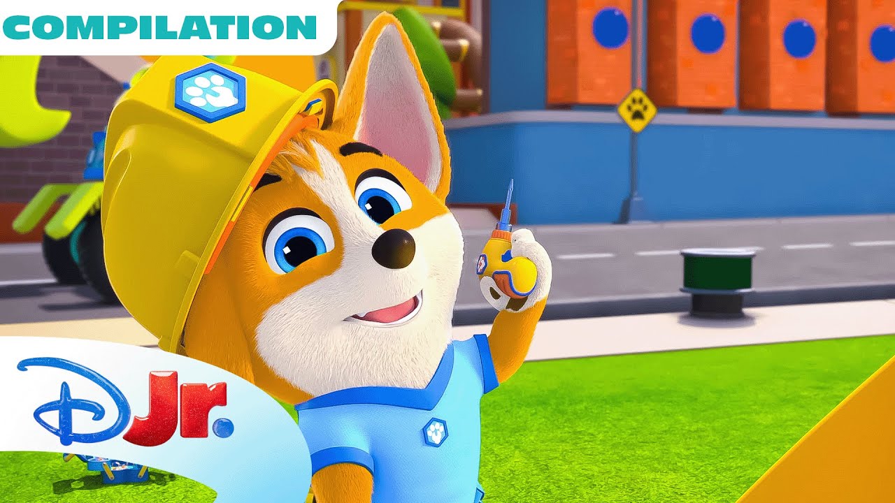 Pupstruction Time to Build MEGA Compilation! 🚜🐾 Build Playgrounds ...